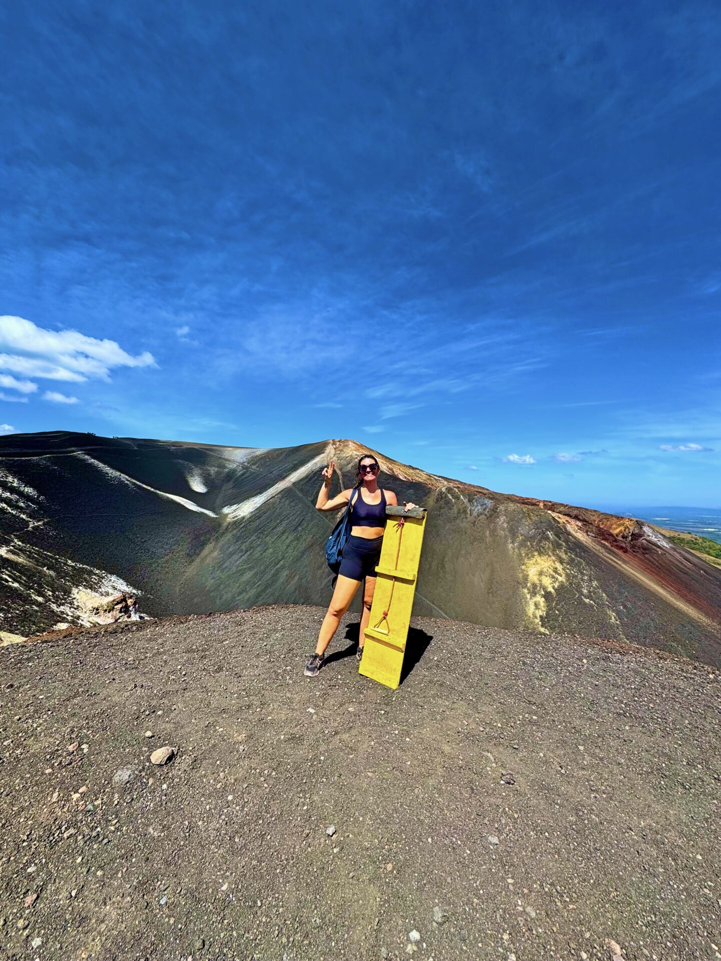 Volcano Boarding in León, Nicaragua • TheJJAdventures